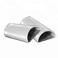 China 201ss Decorative Metal Pipe Ornamental Stainless Steel Tubing SGS Oval for sale