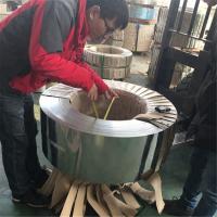 China 301 stainless steel strip   Cold rolled  BA  Full hard Slit edge  For washers for sale