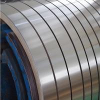 China AISI 304L Brushed Stainless Steel Strips Spring Metal SGS ISO for sale