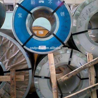 China Astm 347 Stainless Steel Coil AISI 347 Fe / Cr18 / Ni10 / Nb  UNS S34700 8K Mirror Full Hard Tempered for sale