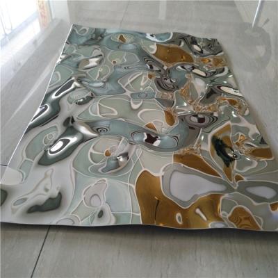 China 0.15mm 304 Stainless Steel Sheets Metal Diamond Decoration Mill MTC for sale