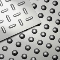 China 0.15mm 304 Stainless Steel Sheets Metal Diamond Decoration Mill MTC for sale