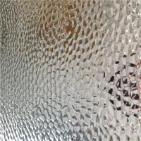 China AMS 5507 5mm Stainless Steel Plates Hairline Stone Pattern for sale