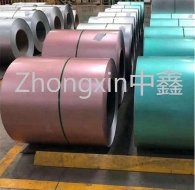 China Color Coated Steel Sheet Coil , ASTM Ppgl Steel Roofing Top Coating for sale