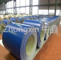 China Color Coated Steel Sheet Coil , ASTM Ppgl Steel Roofing Top Coating for sale