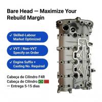 China F4R 2.0L DOHC 16V VVT Bare Cylinder Head for R-e-nauIt Megane Scenic Laguna Duster Aluminum Alloy OEM Quality Factory Direct for sale
