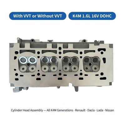 China K4M Cylinder Head Assembly With VVT or Without VVT 1.6 16VDOHC Re-nault Megane Clio Logan Duster Dacia Lada 7701474364 8200735758 for sale