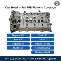 China F4R 2.0L DOHC 16V VVT Bare Cylinder Head for Re-nault Megane Scenic Laguna Duster Aluminum Alloy OEM Quality Factory Direct for sale