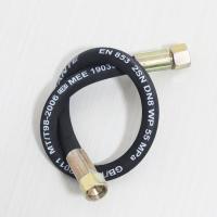 China Lanqing High-Pressure Oil Transfer Hydraulic Hose - Heat Resistant Rubber Construction with OEM Sizes and Multiple Certifications for sale