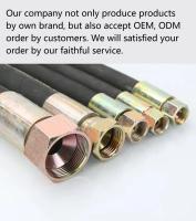 China 2SP 4SP 6SP High-Pressure Hydraulic Rubber Hose with FDA UL NSF61 Certifications for Industrial Applications for sale