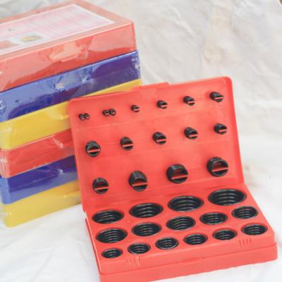 China 382 Pcs NBR 70 Shore V-Type Combined Oil Seal Kit with O-Rings for Industrial Applications for sale