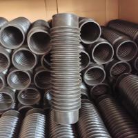China PU Flexible Accordion Rubber Bellows 20-90 Shore A Custom Color for Industrial Seals for sale