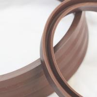 China FKM Piston Rod Seal for High Temperature Hydraulic Systems with 20-90 Shore A Hardness Range and International Certifications for sale