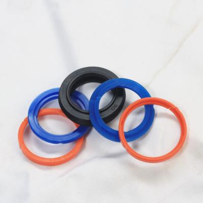 China PU Material DAS Seal Ring for Hydraulic Piston Oil Seals with 20-90 Shore A Hardness and Custom Colors for sale