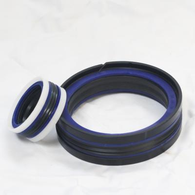 China KDAS Five Combination Oil Seal Hydraulic Cylinder Sealing Ring Set 20-90 Shore A Hardness PU Material for sale