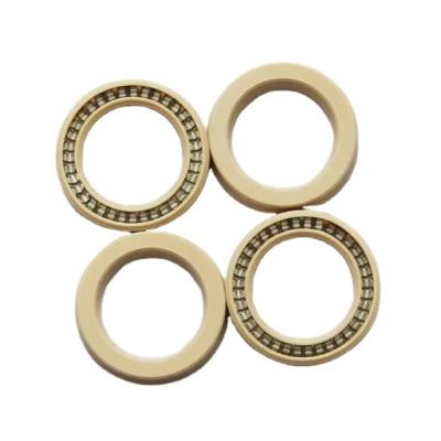 China 50×60×5.3mm PTFE Spring Energized Seal with High Temperature Resistance and 20-90 Shore A Hardness for sale