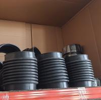 China Transparent Silicone Rubber Bellows with 20-90 Shore A Hardness for High Temperature and Voltage Resistance for sale