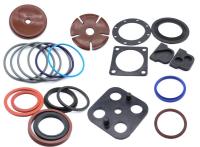 China Natural Rubber NBR EPDM PVC Silicone Rubber oem sealing ring Custom Processing Include Moulding for sale