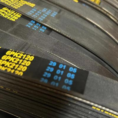 China 6PK Poly Rubber V-Belts for Automotive Applications - 20-30 Day Delivery - OEM/ODM Available for sale