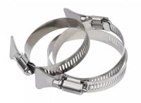 China 316 Stainless Steel Heavy Duty Hose Clamps 8-16mm Quick Release Hydraulic Industrial Grade for sale