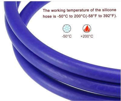 China Ageing Resistant Silicone Rubber Vacuum Hose 13/32 Inch 6mm to 18mm for sale