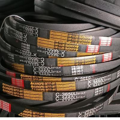 China Bando CR Rubber V-Belt A66 B88 C116 D E Type OEM Industrial Drive Belt for sale