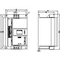 China SIRIUS Soft Starter 200-600 V 25 A, 110-250 V 3RW5215-3AC15 100% New and Original for sale