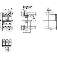 China Molded Case Circuit Breaker 3VA2  100A ETU 320 LI 3 Pole  Bus Bar 3VA2063-5HL32-0AA0 for sale