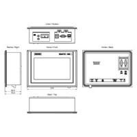 China SIMATIC HMI TP700 Comfort Outdoor  Comfort Panel Touch Operation 6AV2124-0GC13-0AX0 Siemns Brand for sale