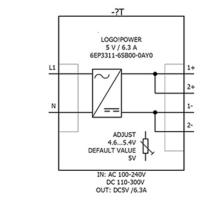 China PLC LOGO! Power 5 V 6.3 a  6EP3311-6SB00-0AY0 100% New and Original for sale