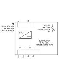 China PLC LOGO! Power 5 V 6.3 a  6EP3311-6SB00-0AY0 100% New and Original for sale