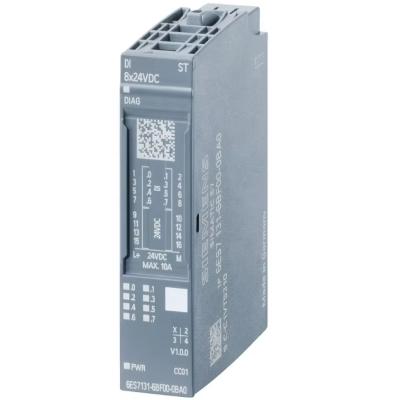 China PLC SIMATIC  ET 200SP 100% New Original ET 200SP Digital Input DI 8x24V DC Standard PLC Module 6ES7131-6BF00-0CA0 in Stock for sale