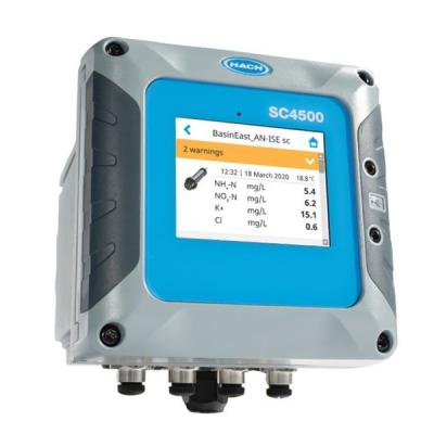 China HACH SC4500 Controller,  LXV525.99A15551 Prognosys, Modbus TCP + LAN 2 Digital Sensors 100-240 VAC Without Power Cord for sale