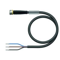 China 100% New Original Turck PKG3M-2/TEL 6625058 M8 3Pin Straight Female Sensor Cable 2M PVC Cordset Actuator Connection Cable Stock for sale