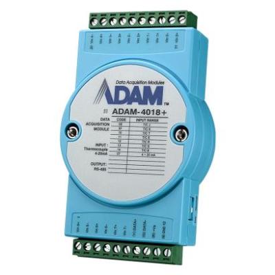 China ADAM-4018 8 Channel Advantech Data Acquisition Module RS485 Modbus RTU DIN for sale