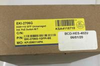 China EKI-2706G-1GFPI 120W Industrial PoE Switch 1000Mbps Signal Transmission DIN Rail for sale