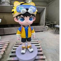 China OEM Large PVC Statue Mini Designer Life Size Epoxy Resin Fiberglass Vinyl Toys Art &amp Sculpture Figure For Entertainment for sale