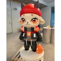 China FRP Cartoon Sculptures: Anthropomorphic Chinese Zodiac Figurines for Outdoor/Indoor Use for sale