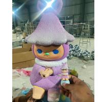 China Factory Custom Modern Design Famous Indoor Interior Fiberglass POP Mart Sculpture Resin for Indoor Home Decor Customized Size for sale