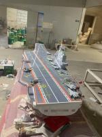 China 3D-Printed FRP Sculpture: Miniature Models of Aircraft Carriers and Destroyers for Indoor Decoration for sale