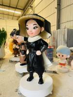 China FRP Sculpture: Customized Themed Corporate IP Doll Ornaments with Martial Arts Style of 