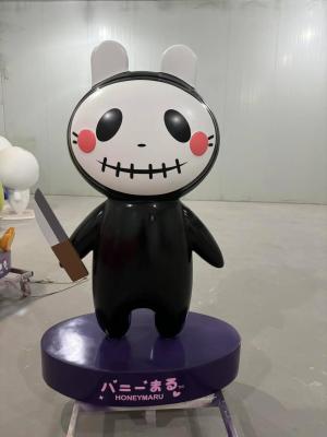 China FRP Sculpture IP Image: Banana Duck, Ghost Face Man; Customized Japanese IP Stores; Theme Park Plazas; Shopping Mall Decorations; Check-in Spots for sale
