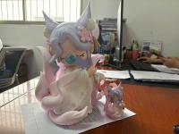 China Resin Nine-Tailed Fox 