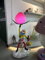 China Wukong Glowing Sculpture - A Classic IP from The Monkey King: Havoc in Heaven Anime, Ideal as a Internet-Famous Check-in Decoration for Modern Home and Store Settings for sale