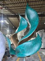 China Customized Size Fiberglass Resin Sculpture with Matte / Glossy Finish for Indoor & Outdoor Decoration for sale