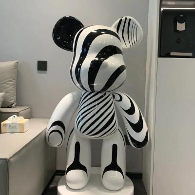 China Customizable Size Weather Resistant Handmade Sculpted Fiberglass Resin Figurine Cartoon Character Sculpture for sale