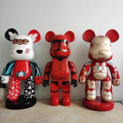 China Customizable Size and Color Weather Resistant Fiberglass Resin Figurine for Indoor and Outdoor Decoration for sale