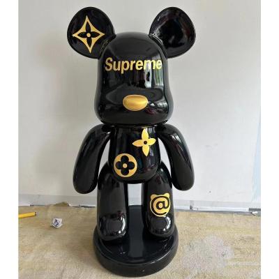 China Customizable Size Weather Resistant Handmade Sculpted Fiberglass Resin Figurine Cartoon Character Sculpture for sale