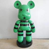 China Customizable Size Weather Resistant Lightweight Fiberglass Resin Figurine for Indoor and Outdoor Decoration for sale