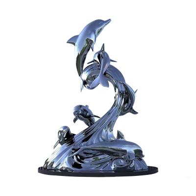 China Custom Stainless Steel Sculpture - 304 or 316 Metal Statue for Indoor & Outdoor Decoration for sale